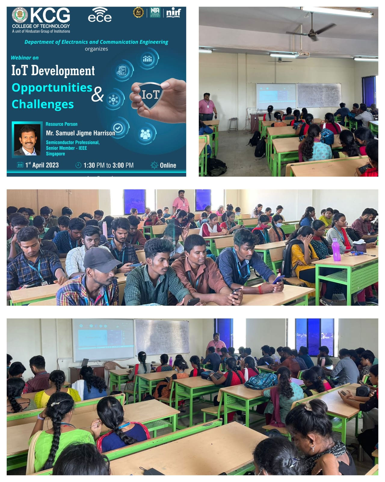 Webinar on IoT Development, Opportunities and Challenges – KCG College ...
