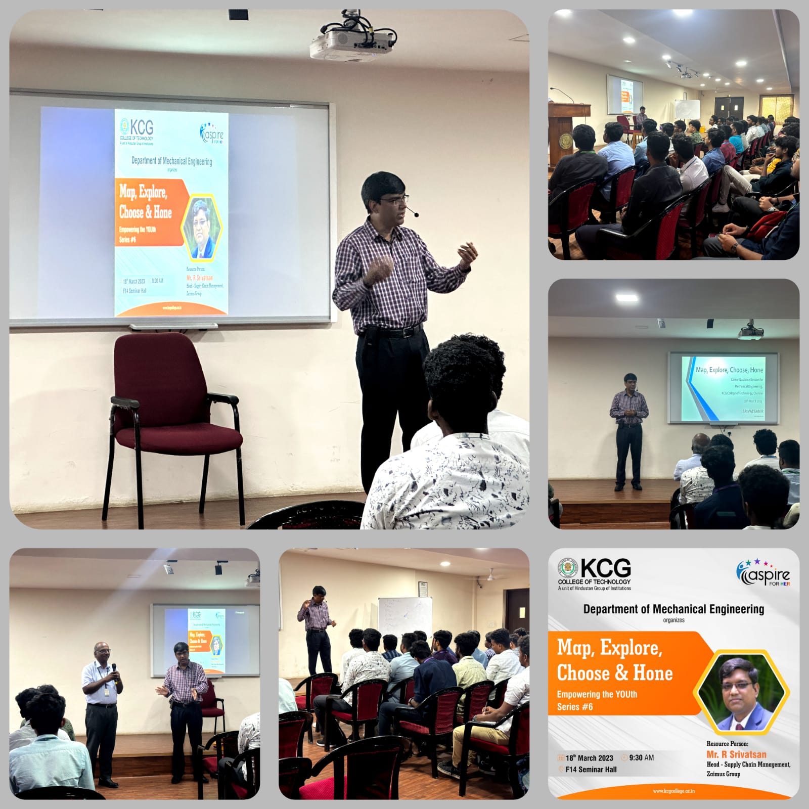 Map, Explore, Choose & Hone – KCG College of Technology